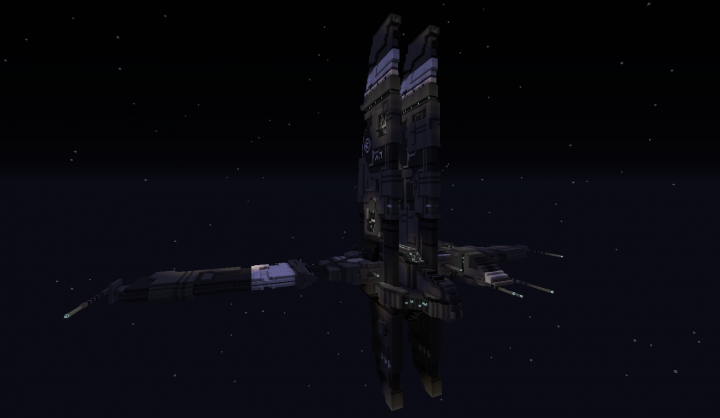 Spaceship Heron (Caldari Frigate), EVE Online Minecraft Map