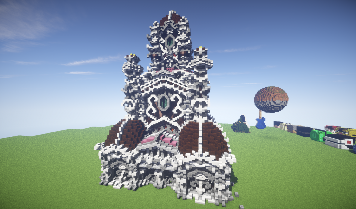 [Schematics] Fantasy Castle - Rose Quartz Minecraft Map