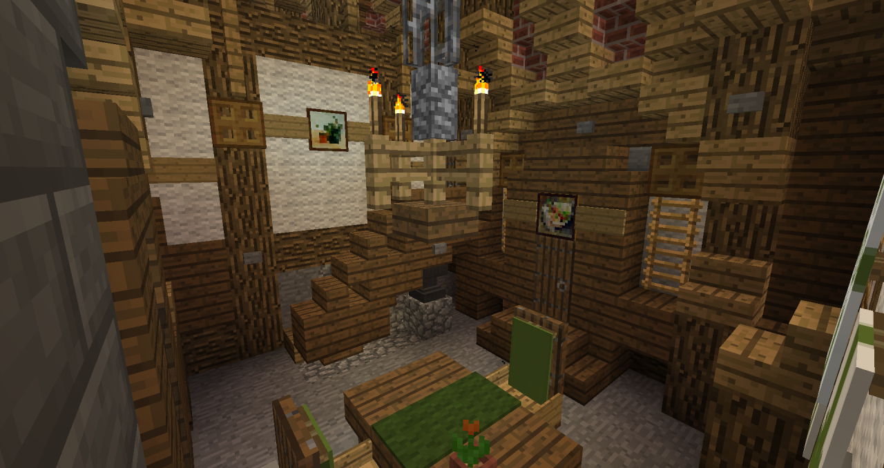 A simple house Minecraft Map