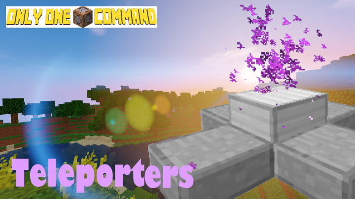 Mini Creations | Teleporters - Only One Command Minecraft Map