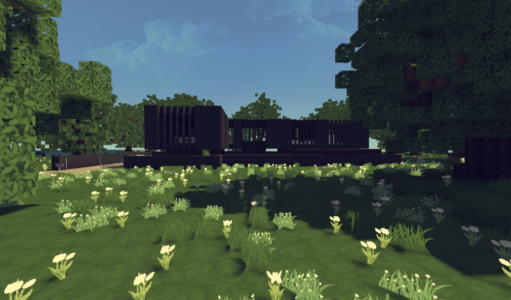 Dark Theme | Modern House Minecraft Map