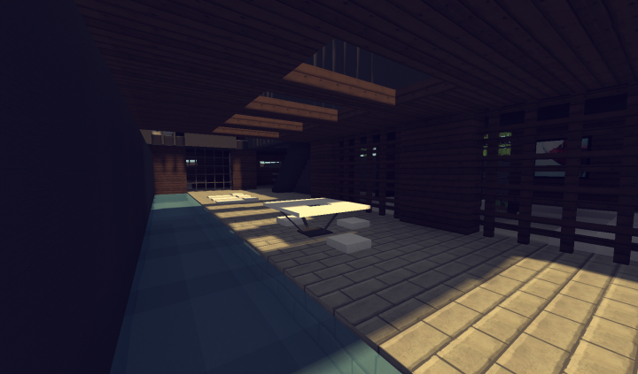 Dark Theme | Modern House Minecraft Map