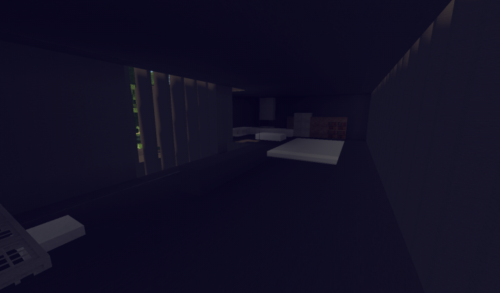 Dark Theme | Modern House Minecraft Map