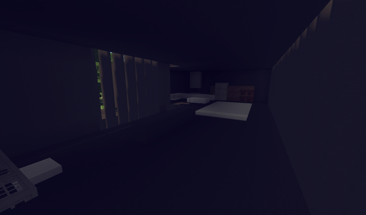 Dark Theme | Modern House Minecraft Map