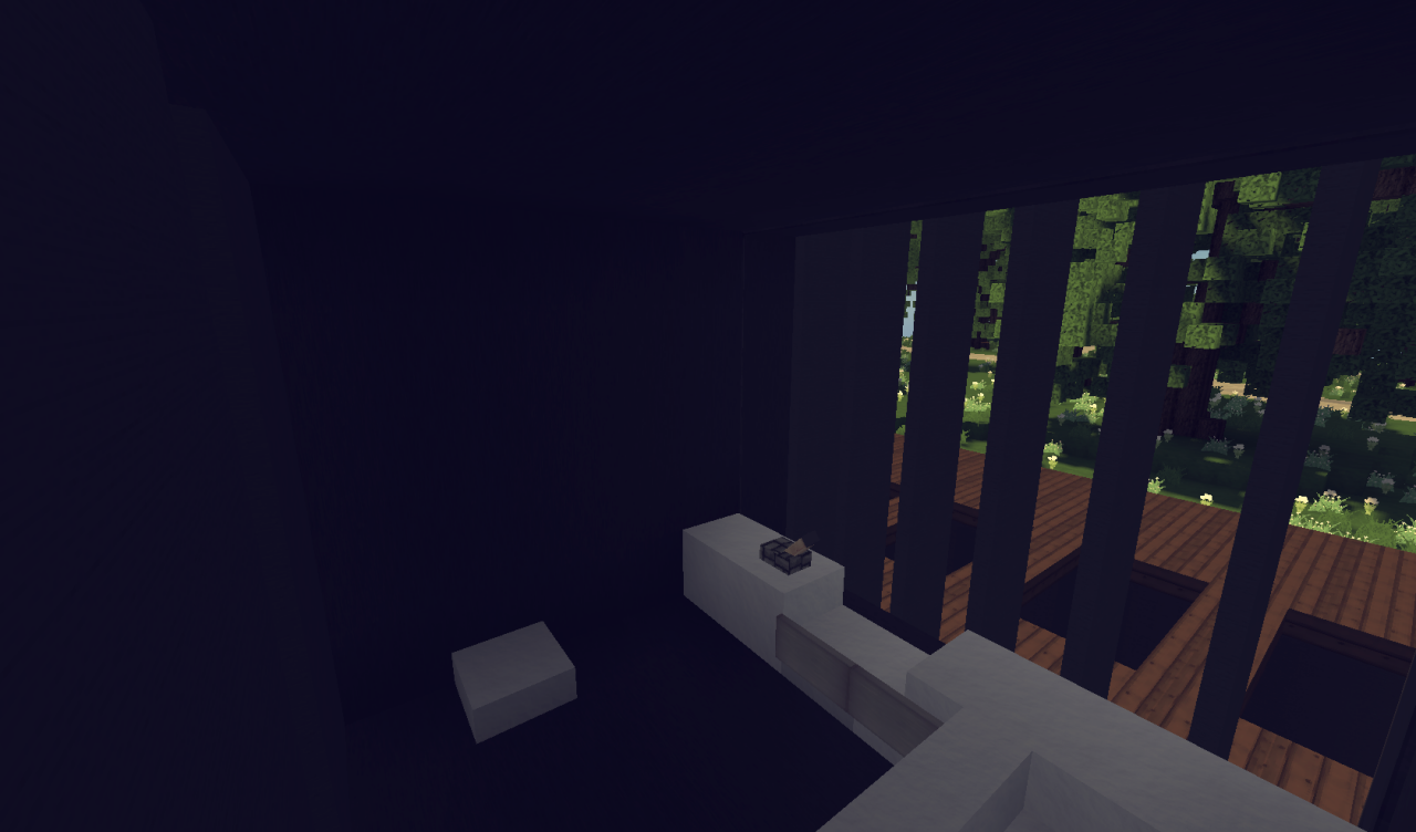 Dark Theme | Modern House Minecraft Map