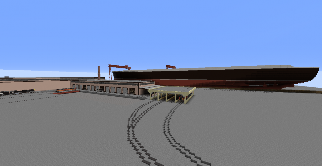 SS France (II) 1962 Minecraft Map