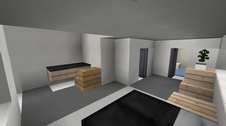 Small Modern House 2 (full interior) Minecraft Map