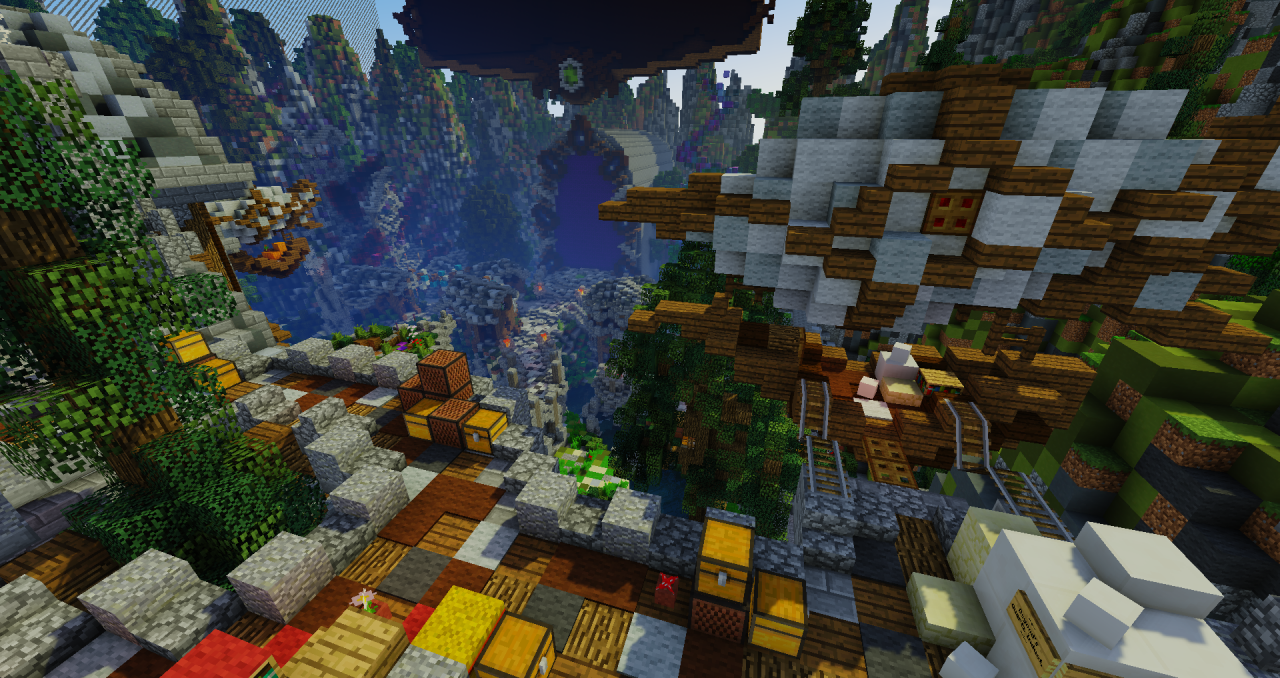 Universal Server Spawn Minecraft Map
