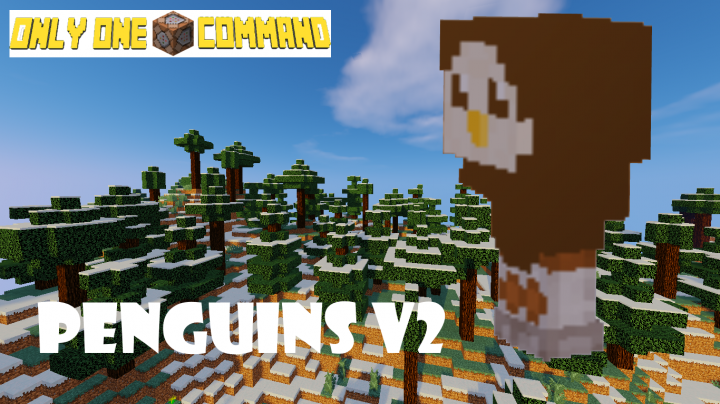 Penguins V2 - Only One Command Minecraft Map