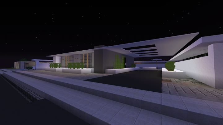 | Small Modern House | Full Interior | Minecraft Map