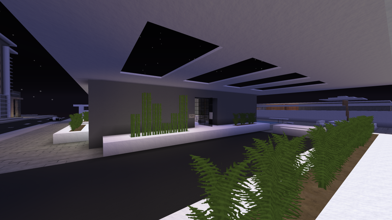 | Small Modern House | Full Interior | Minecraft Map