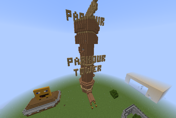 Parkour Tower Minecraft Map