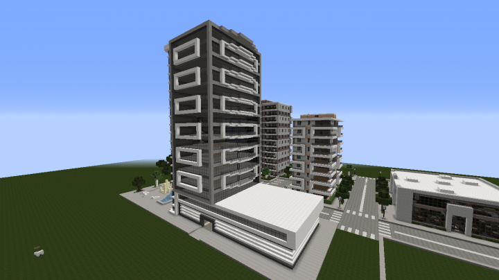 Modern Office Building Minecraft Map