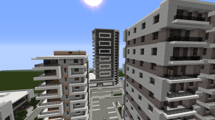 Modern Office Building Minecraft Map