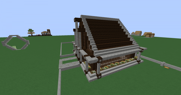 16X16-Modern Home Build # 2 Minecraft Map