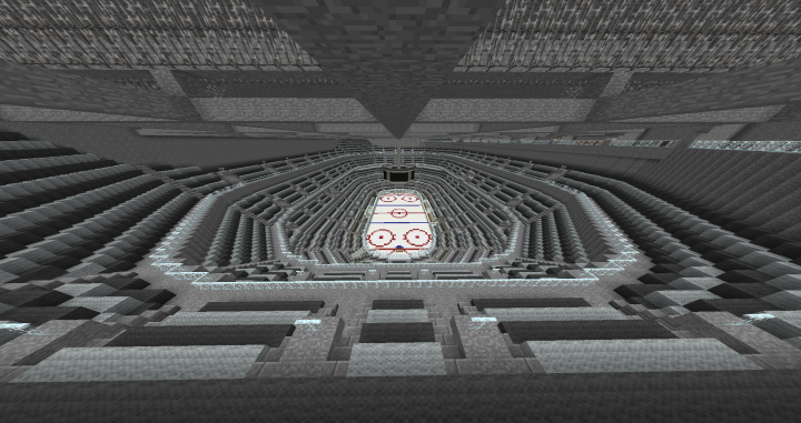 SNP Arena Hockey Rink Minecraft Map