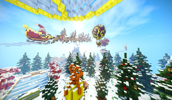 Minecraft Christmas Hub Minecraft Map