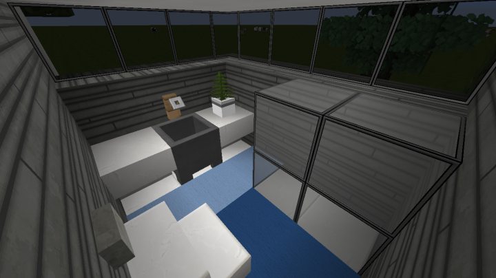 Small Modern House 3 (full interior) Minecraft Map
