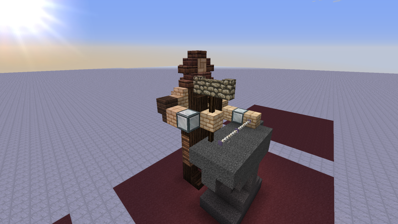 Blacksmith Statue Minecraft Map