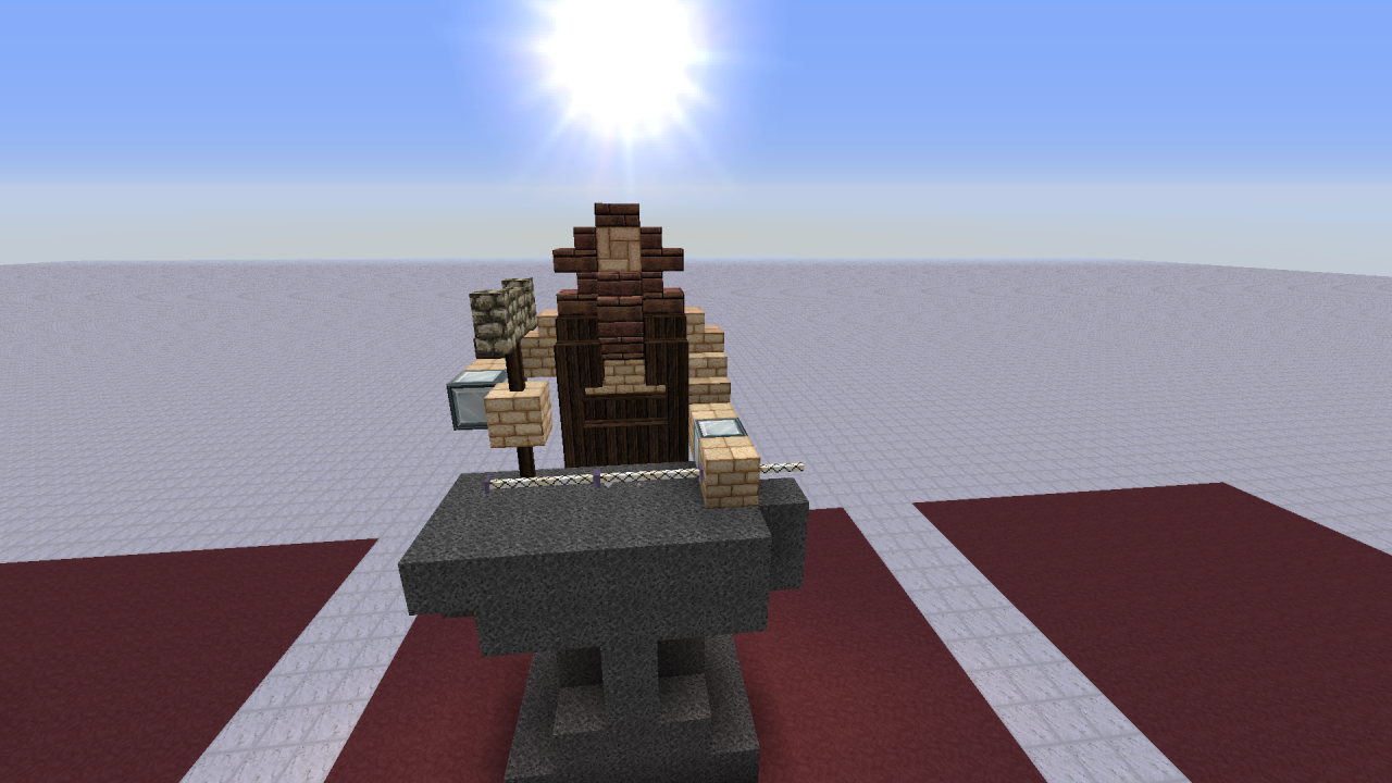 Blacksmith Statue Minecraft Map