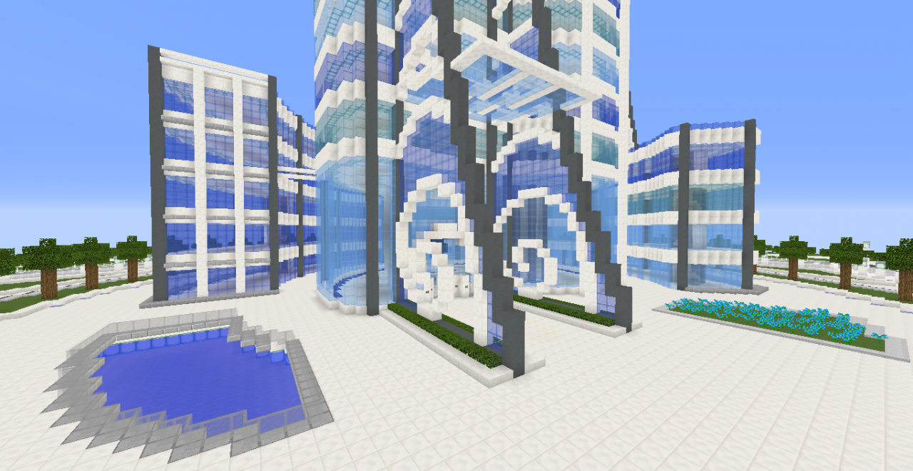 Quartz Tower #8 Minecraft Map