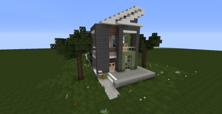 Modern Suburbia Minecraft Map