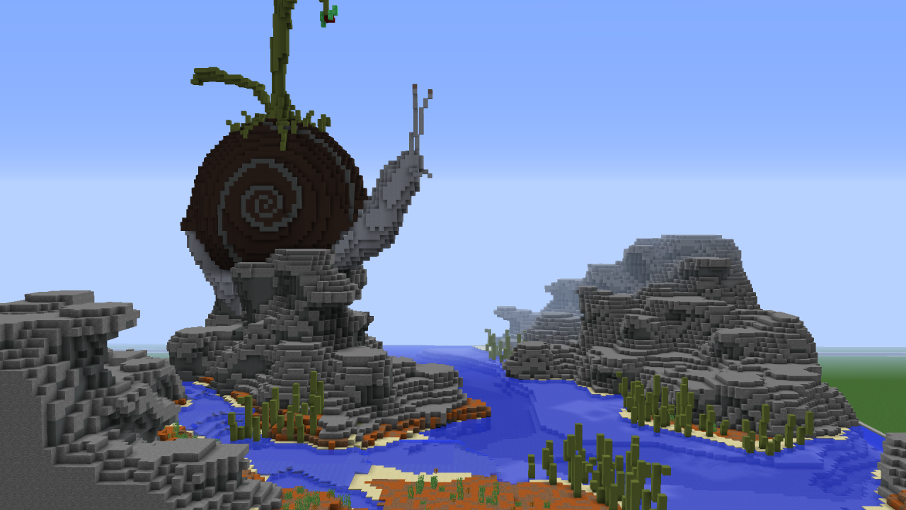 This Snail Needs Some Water Minecraft Map