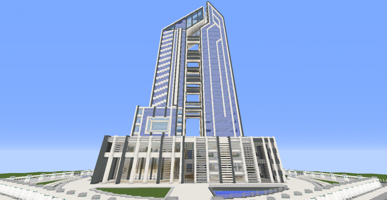 Quartz Tower #7 Minecraft Map