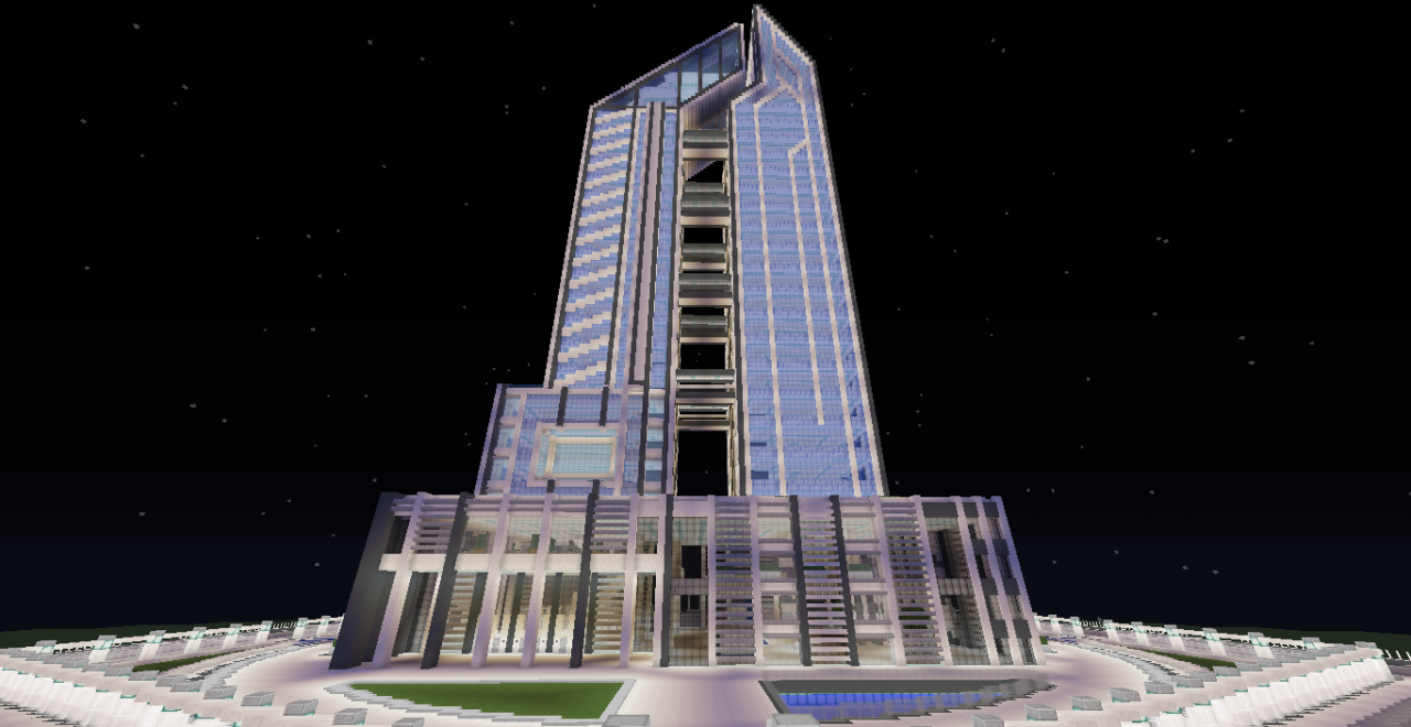 Quartz Tower #7 Minecraft Map