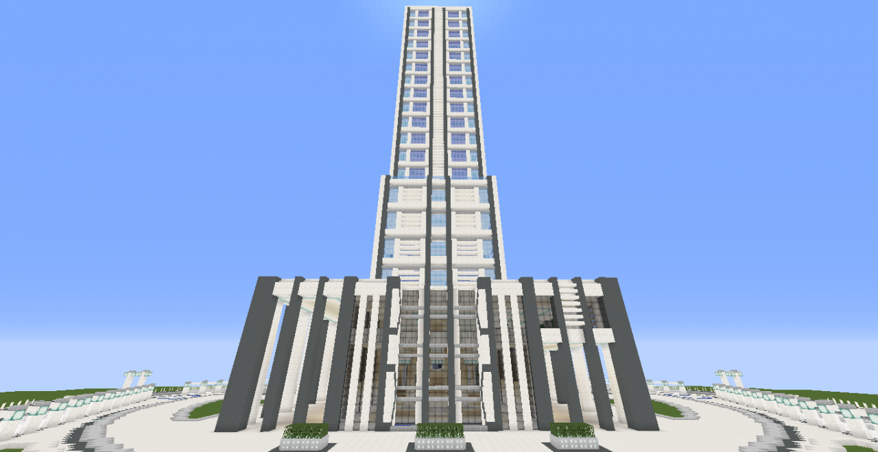 Quartz Tower #7 Minecraft Map