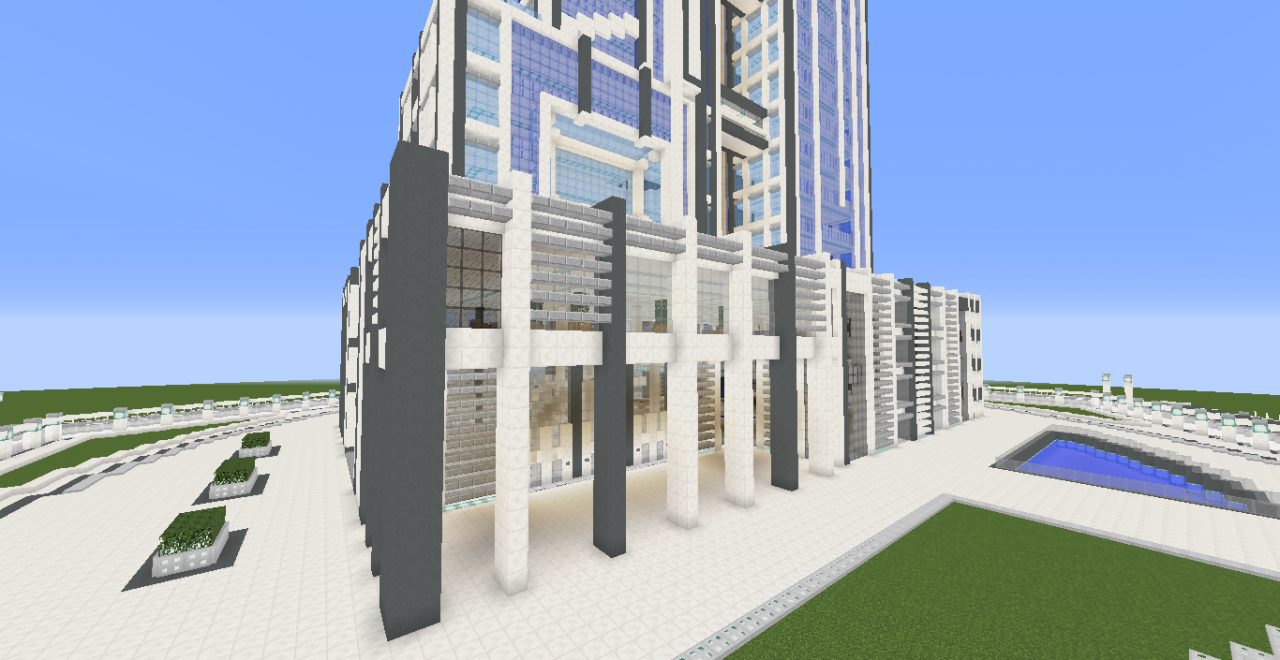 Quartz Tower #7 Minecraft Map