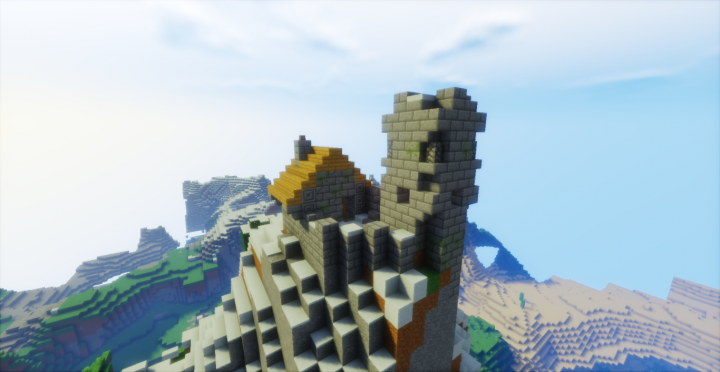 Mountain outpost Minecraft Map
