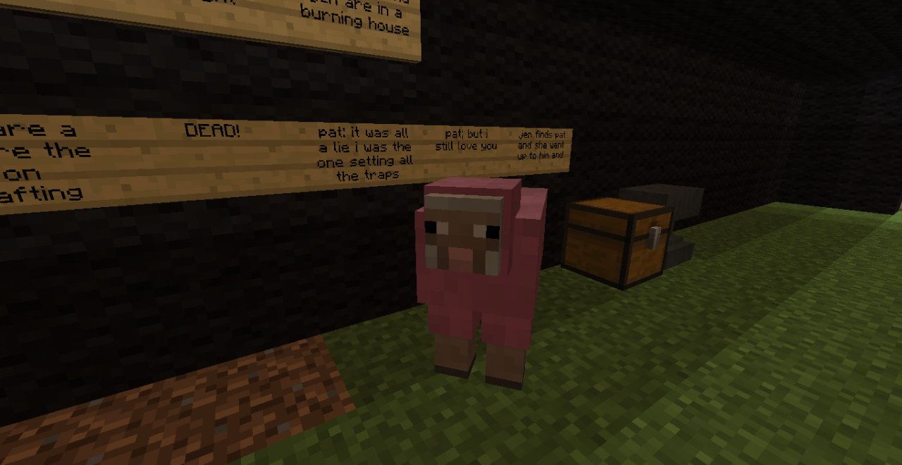 pat and jen fight Minecraft Map