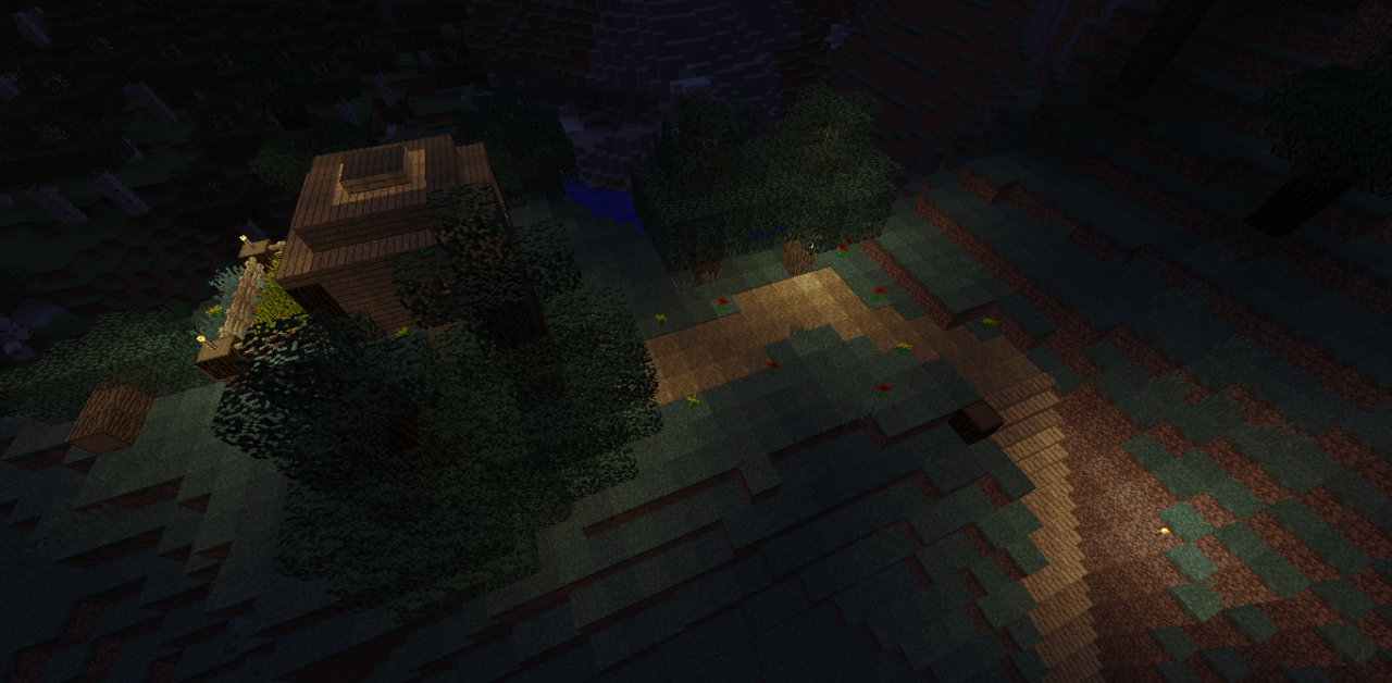 Secret Lab (In Wooden Hut)1.10 Minecraft Map