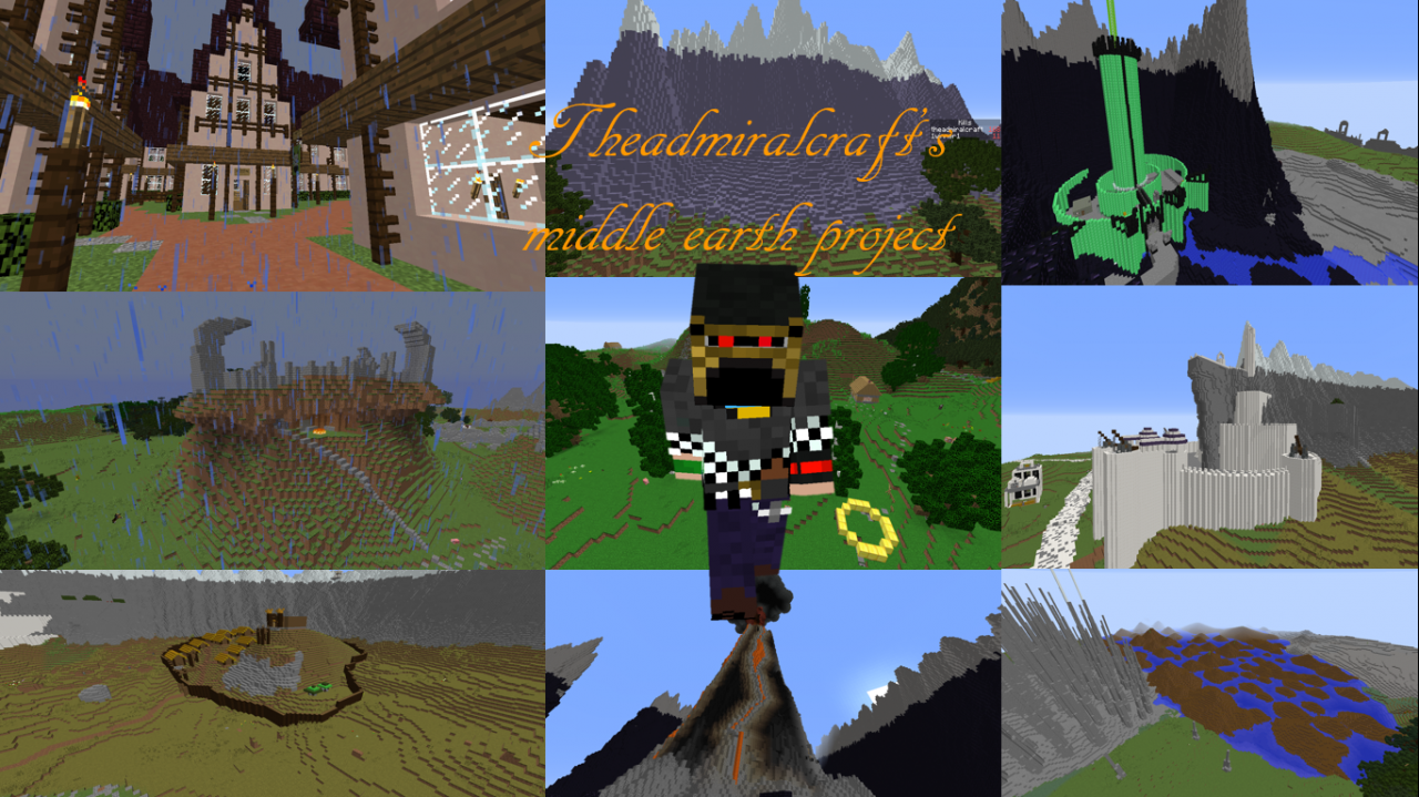 Lord of the Rings Map by theadmiralcraft #i'm bringing middle earth ...