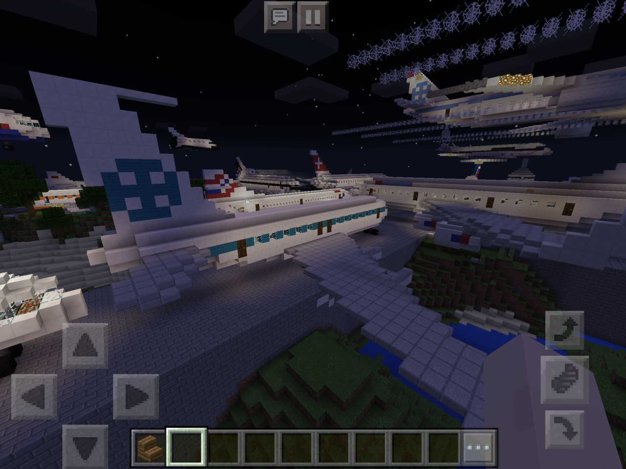 Boeing 707-321B Pan American World Airways Minecraft Map