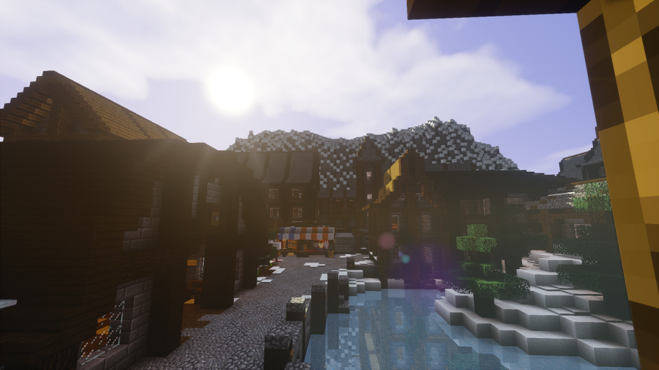 [SURVIVAL] Shincov, a winter island town. Minecraft Map