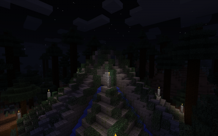 1.12 Temple Of The Moon / Taiga Temple Minecraft Map