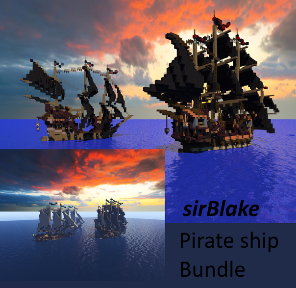 sirBlake, Pirate ship Bundle Minecraft Map