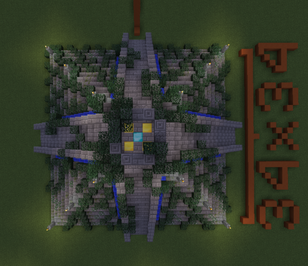 1.12 Temple Of The Moon / Taiga Temple Minecraft Map