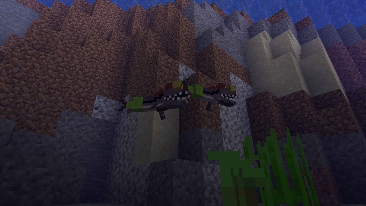 Splatoon Chum Salmonid Model Minecraft Texture Pack