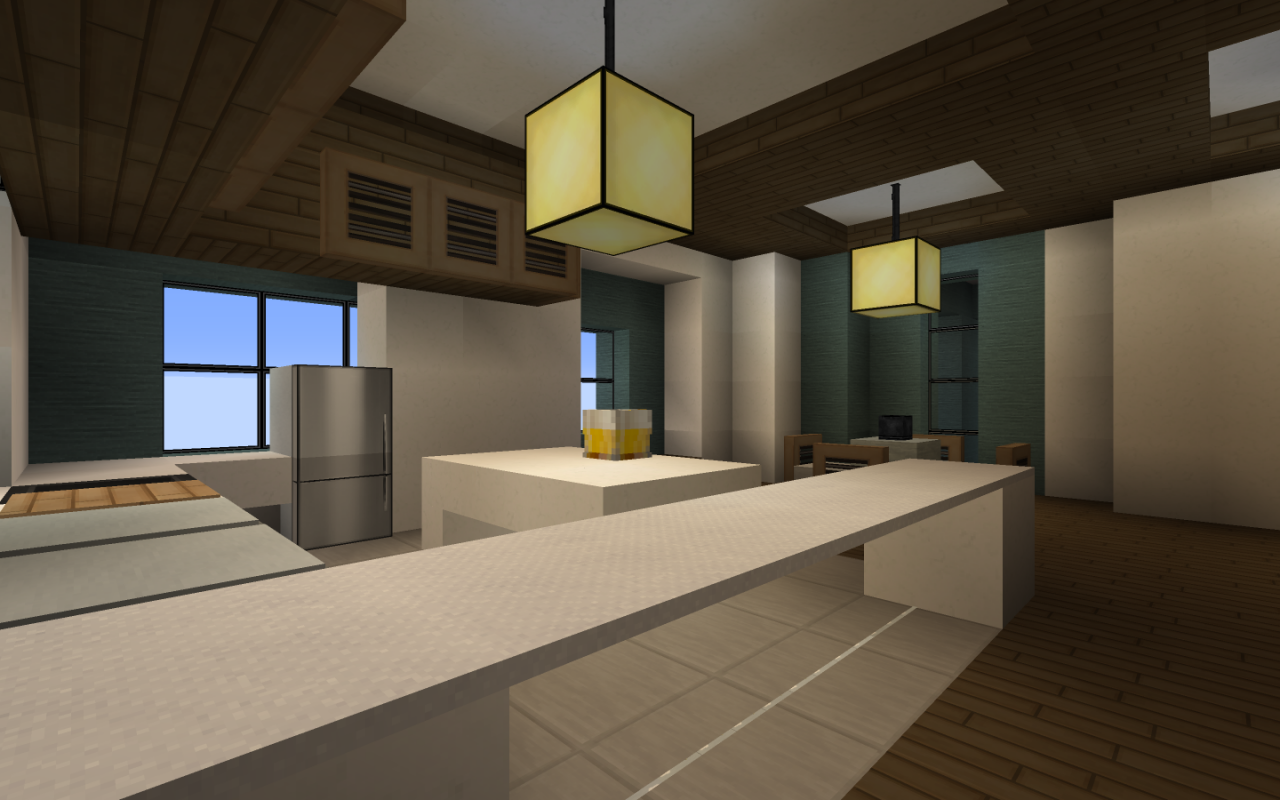 𝚂𝚎𝚕𝚔𝚒𝚎 | Modern Villa - Goldenleaf Build Contest Minecraft Map