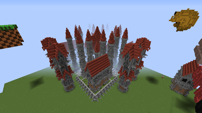 Small testing build Minecraft Map