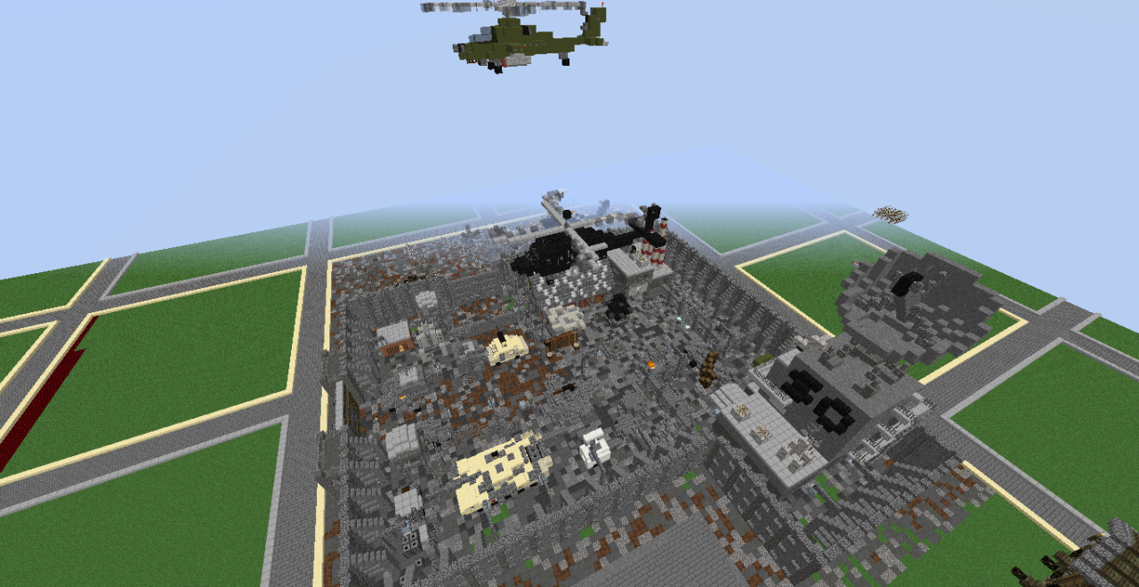 YomNetwork Dayz Spawn/SafeZone Update Build: Roleplay gaming Minecraft Map