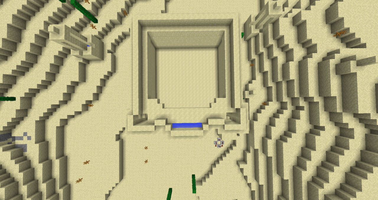 Sand Temple Home Minecraft Map