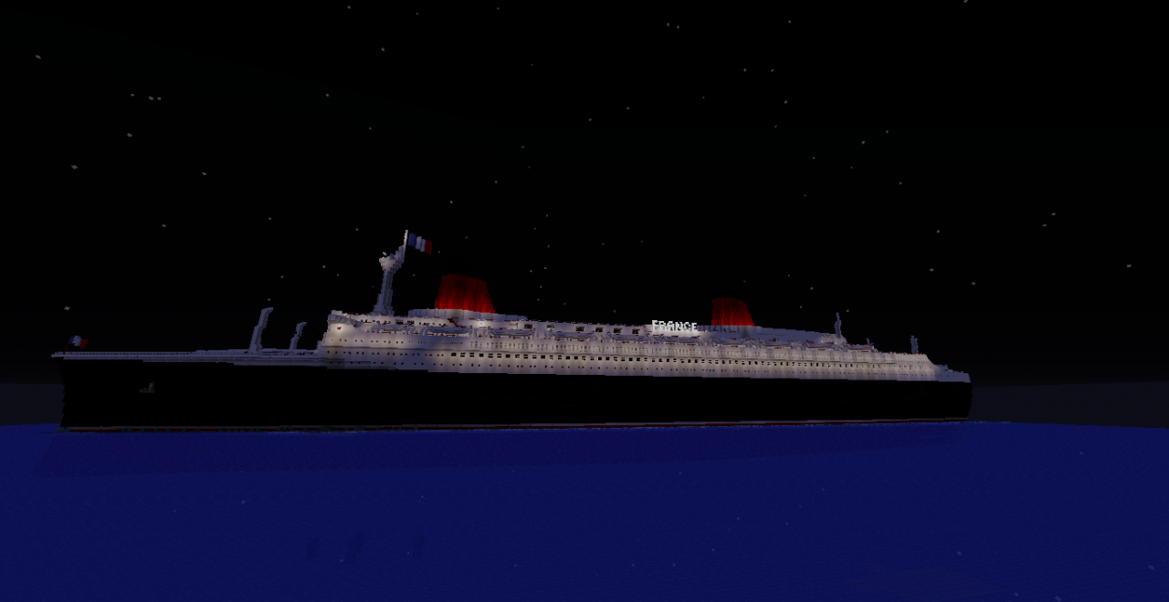 SS France (II) 1962 Minecraft Map