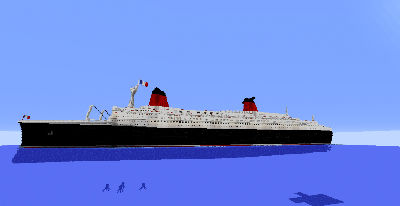 SS France (II) 1962 Minecraft Map