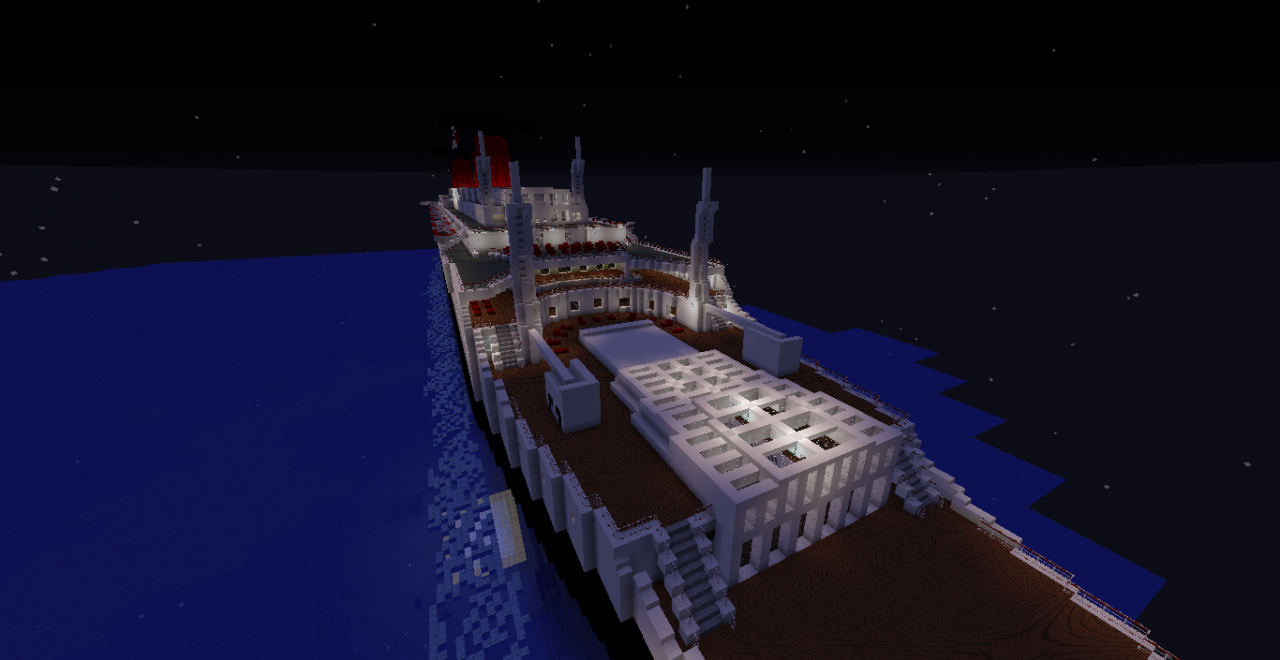 SS France (II) 1962 Minecraft Map