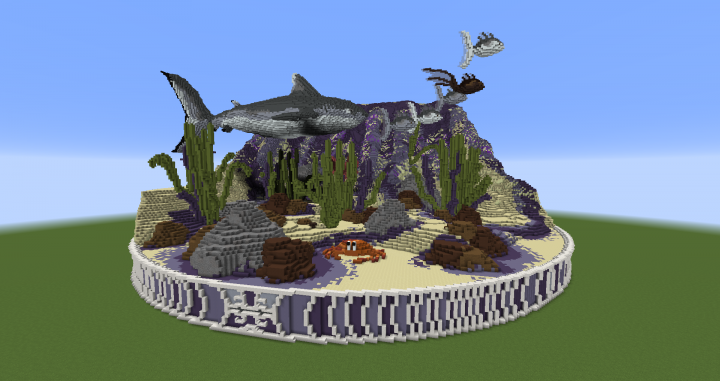 Shark and Surrounds + Timelapse Minecraft Map