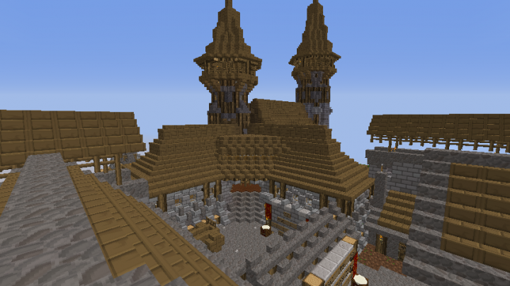 Infernal Realms: Town Persecution Minecraft Map